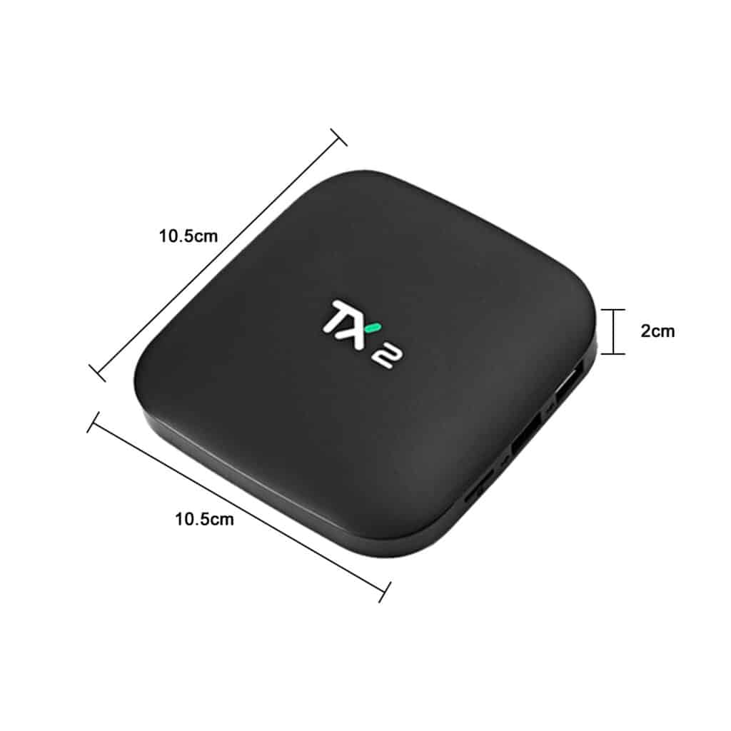 TV Box 2GB RAM 16GB ROM Android 6.0 TX2-R2 TANIX - Westor.pe