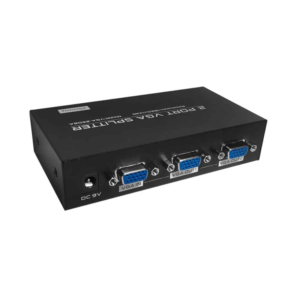Splitter de VGA 2 Salidas 1440P VGA-2502A WESTOR - Westor.pe