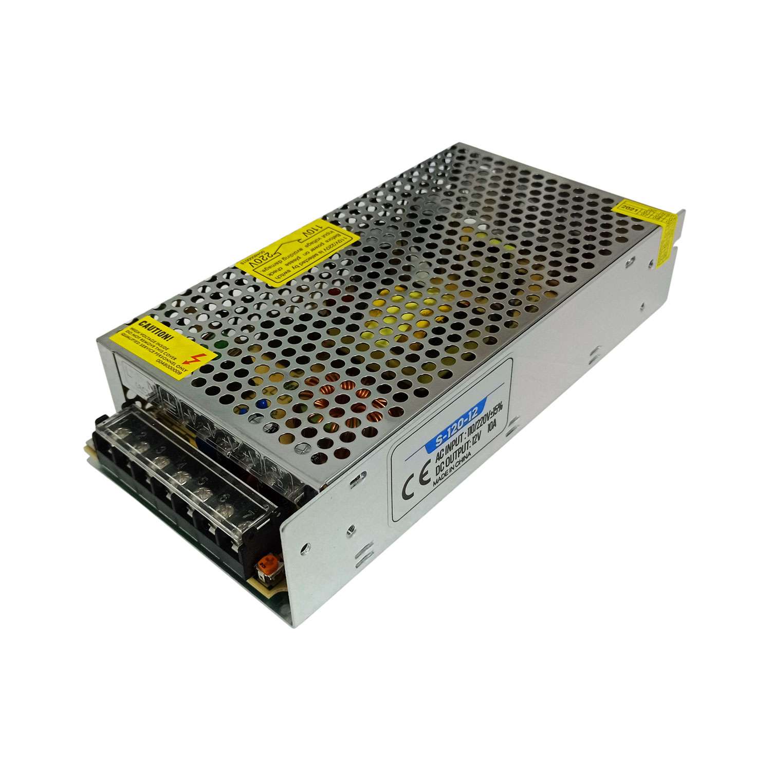 Fuente de Alimentación Switching 12V 10A S-120-12 WESTOR - Westor.pe