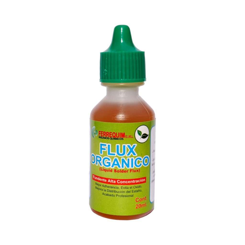 Flux Líquido Orgánico para Soldar 20ml FLUX-ORG-20ML FERREQUIM - Westor.pe