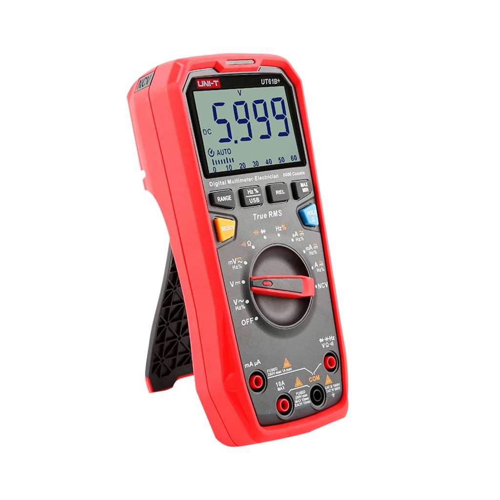 Multímetro Digital con Capacitancia y Frecuencia UT61B+ UNI-T - Westor.pe