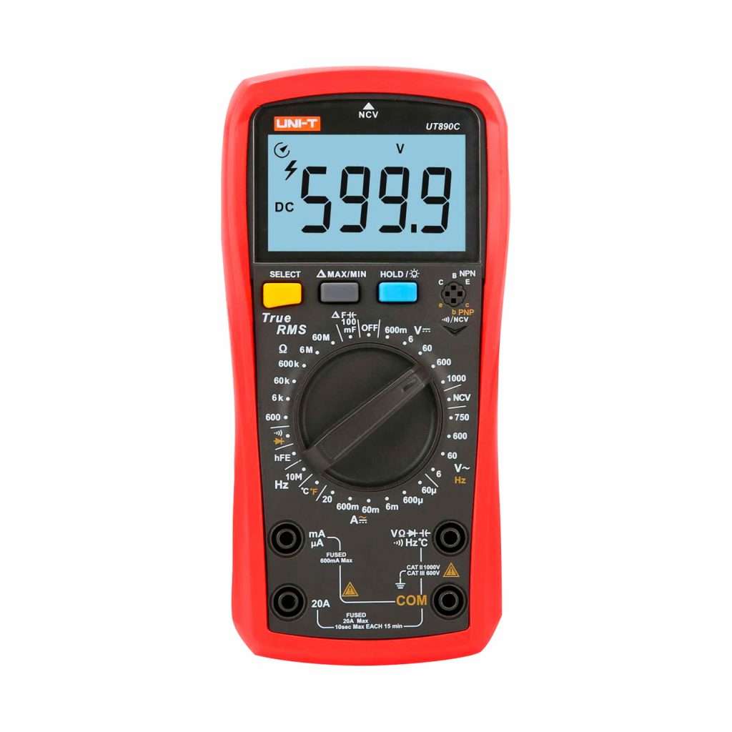 Multímetro Digital UT890C UNI-T - Westor.pe