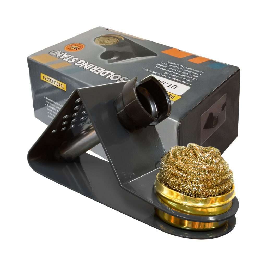 Kit Multímetro Multitester + Cautín + Soporte lupa + Succionador + Flux ...