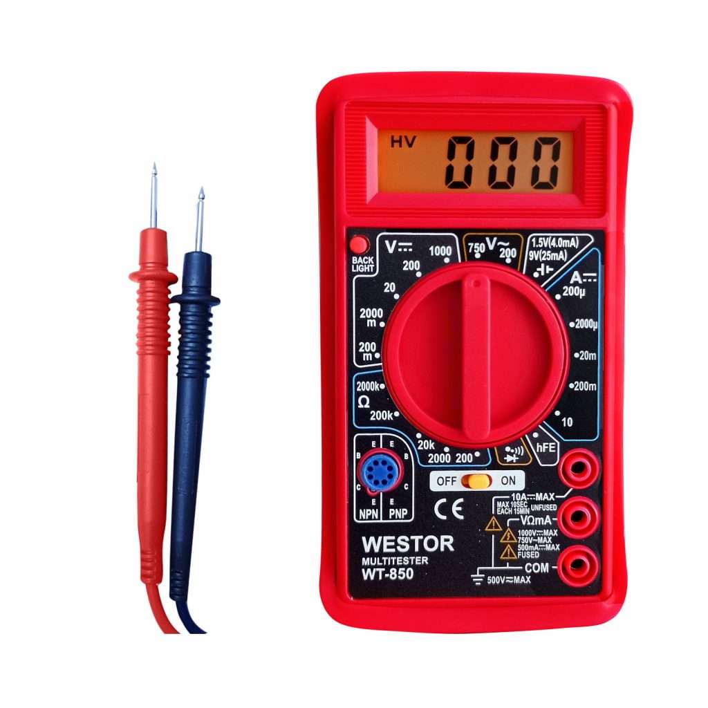 Kit Multímetro Multitester + Cautín + Soporte lupa + Succionador + Flux ...