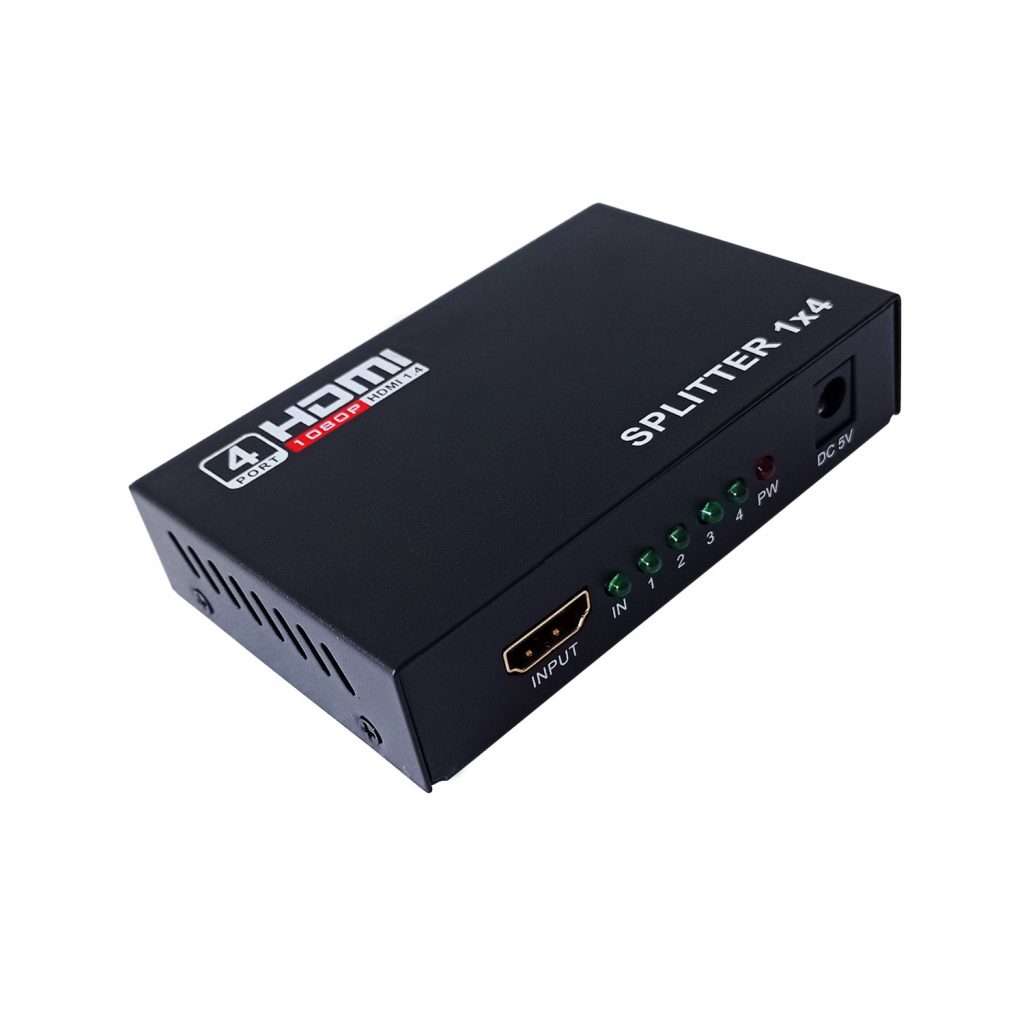 Splitter de HDMI 4 Salidas 3D HDMI-SPLITTER - Westor.pe