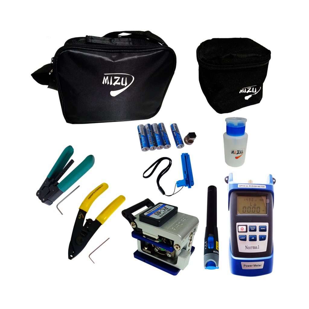 Kit de herramientas de fibra óptica FTTH con cuchilla, medidor de ...