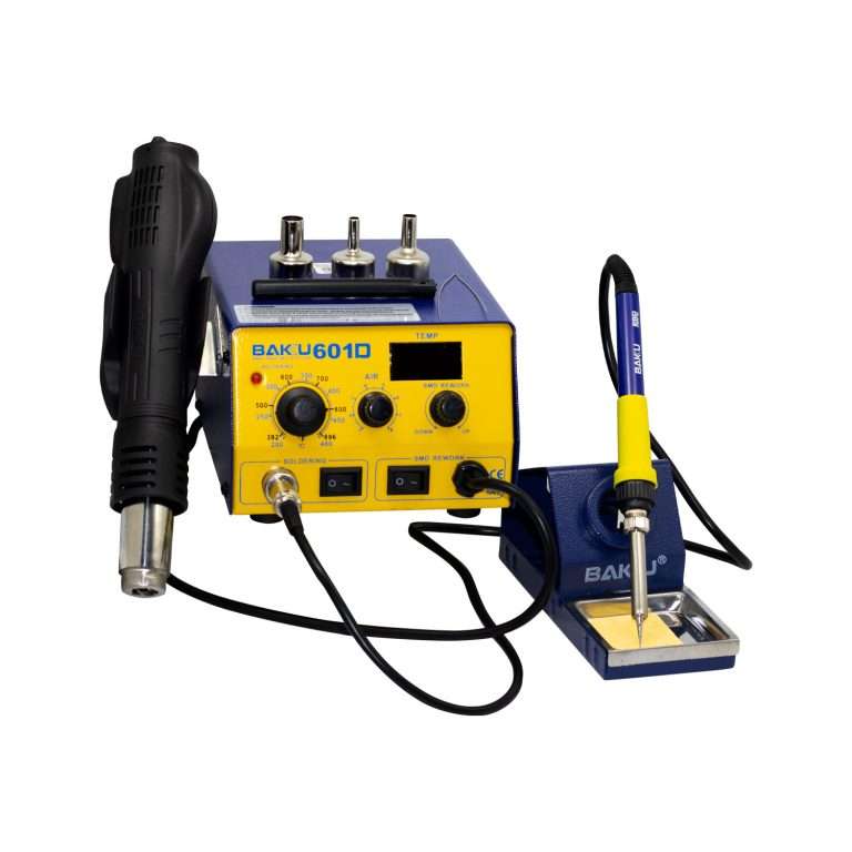 Estación de Calor con Cautín 500W BK-601D BAKU - Westor.pe