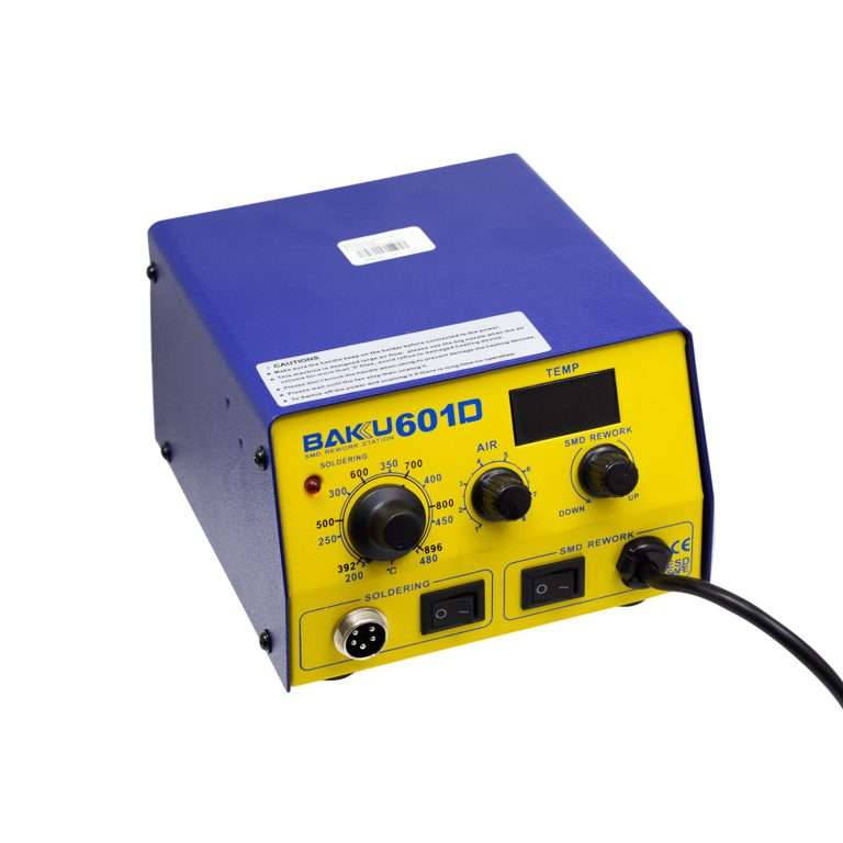 Estación de Calor con Cautín 500W BK-601D BAKU - Westor.pe