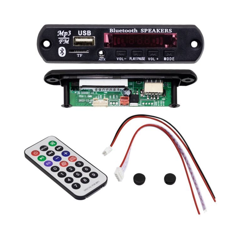 Módulo Decodificador MP3 USB + Bluetooth con Control Remoto JQ-D099BT ...