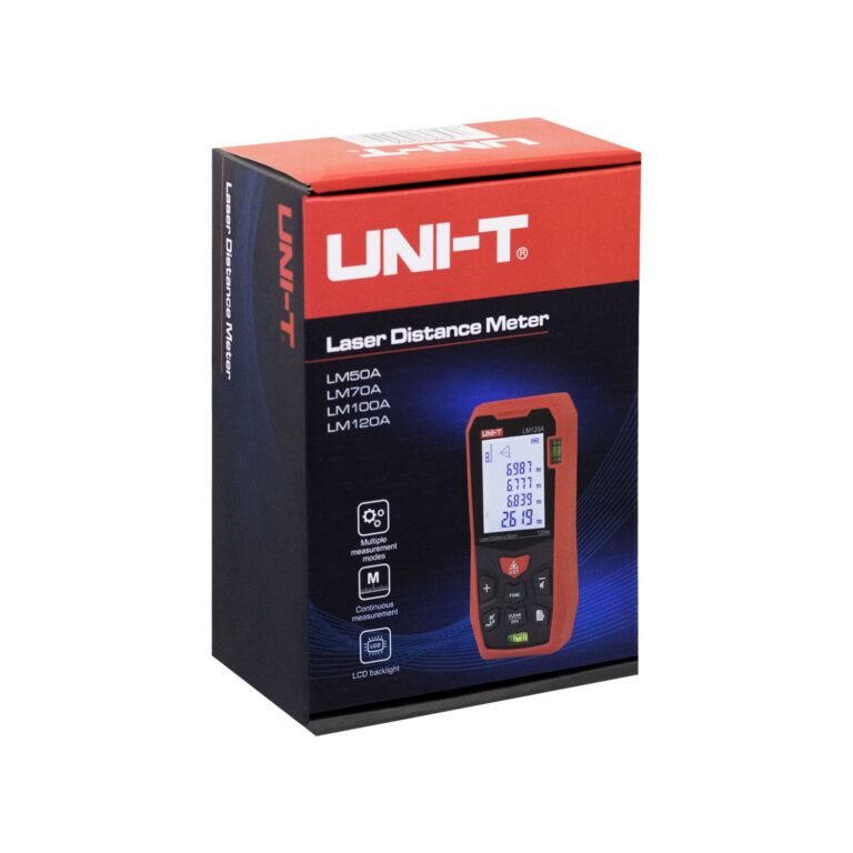 Medidor Digital de Distancia con Laser LM100A UNI-T - Westor.pe