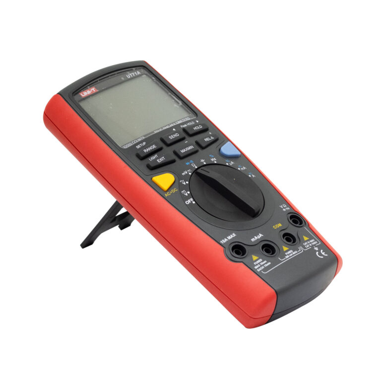 Multímetro Digital con Capacitancia, Frecuencia y Temperatura UT71A UNI ...