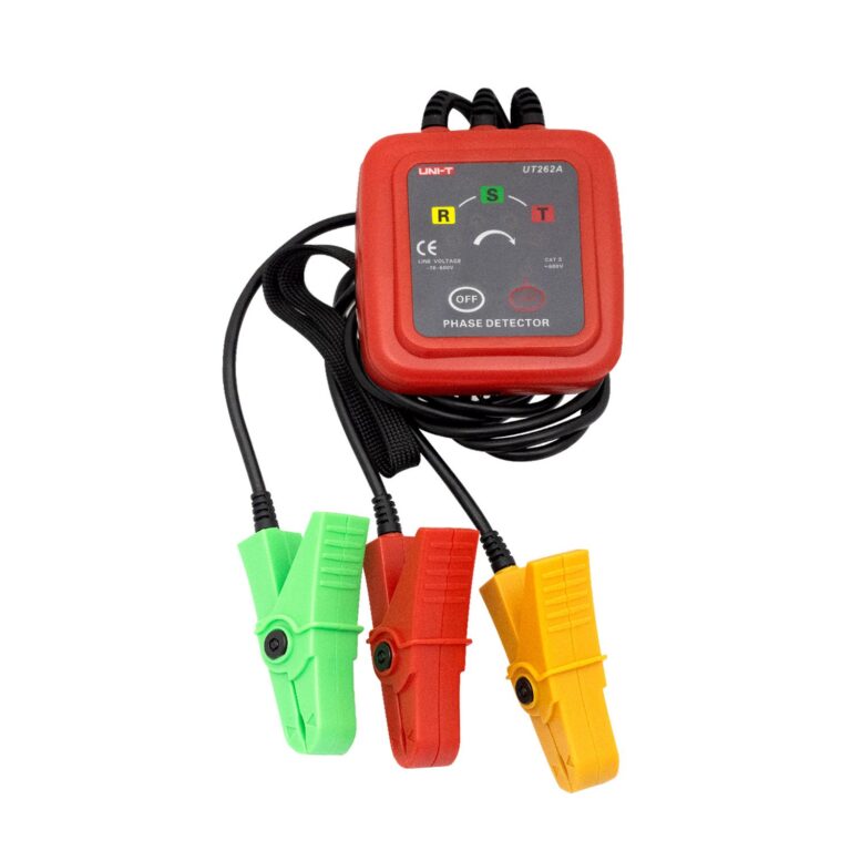 Detector de Fase Trifásico Sin Contacto 600V AC UT262A UNI-T - Westor.pe