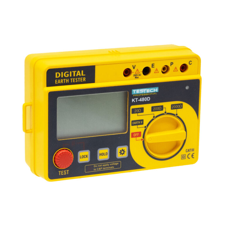 Telurómetro Digital KT-480D TESTECH - Westor.pe