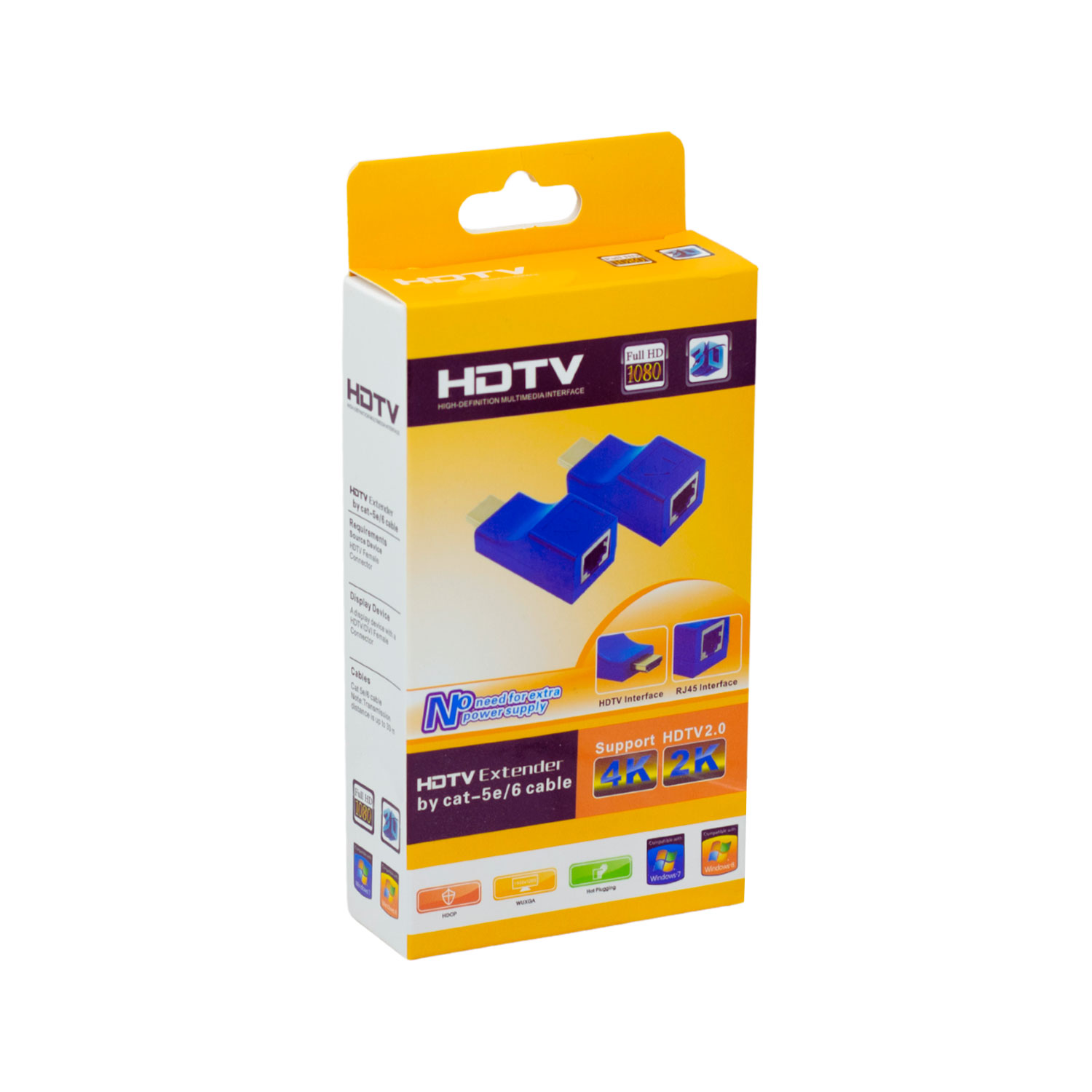 Extender HDMI 30 Metros 4K HDTV-30M-4K - Westor.pe